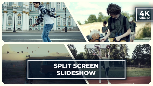 The Multiscreen Opener | Split Screen Gallery | Dynamic Intro, After Effects Project Files